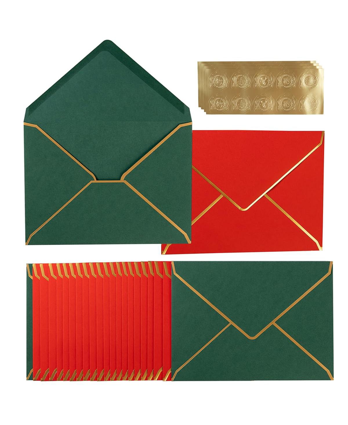 Click here for Gnuadz Christmas A7 Envelopes With Border For Invi... prices