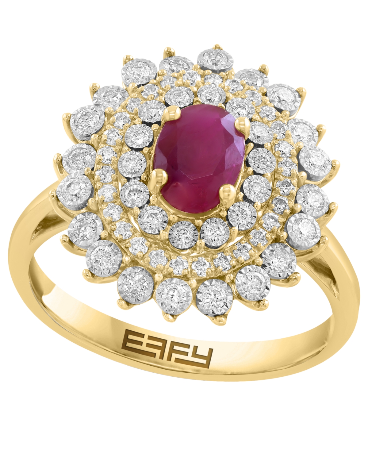 Click here for Effy Collection Ruby (1-1/10 ct. t.w.) & Diamond (... prices