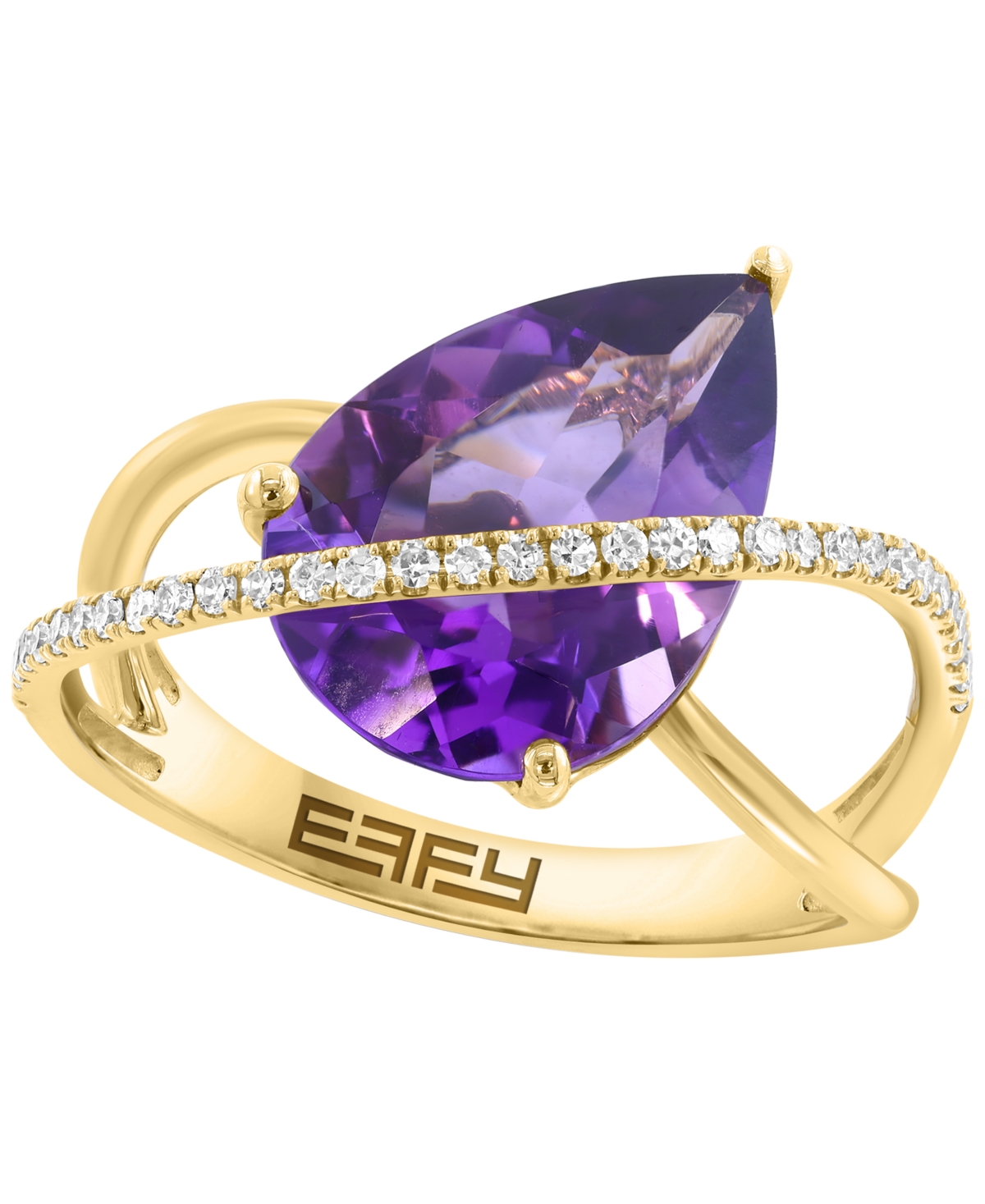 Click here for Effy Collection Amethyst (4-7/8 ct. t.w.) & Diamon... prices