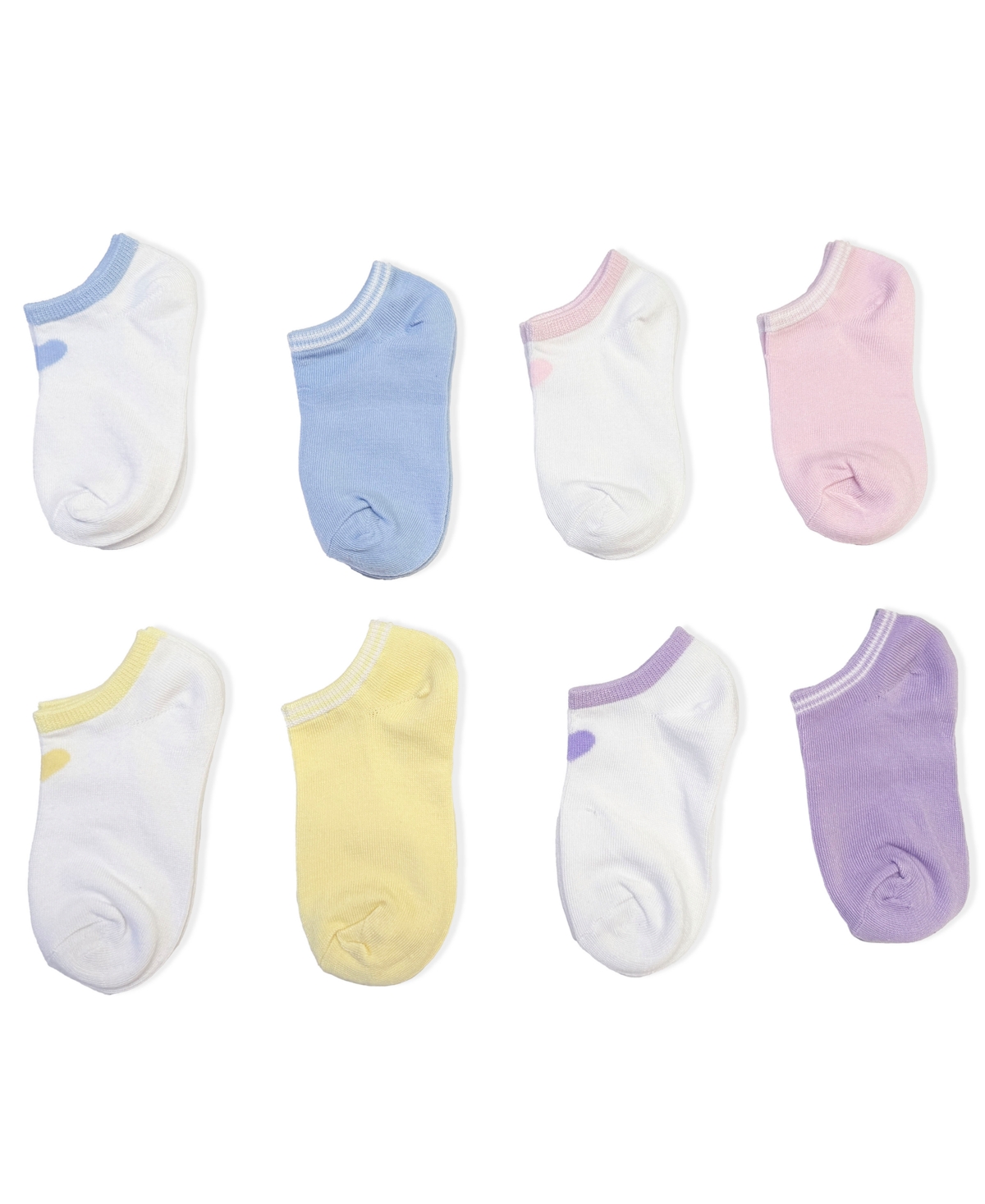 Click here for Rainbow Sugar Girls 4-8.5 Low Cut Socks  8-Pack -... prices