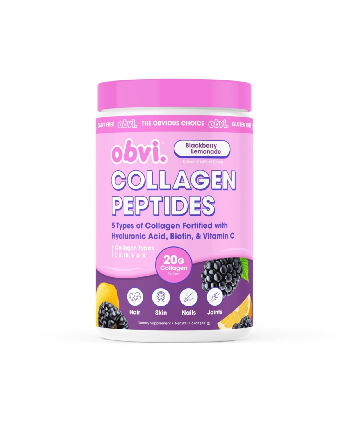 Click here for Obvi Multi-Collagen Peptides - Nail  Skin and Hair... prices