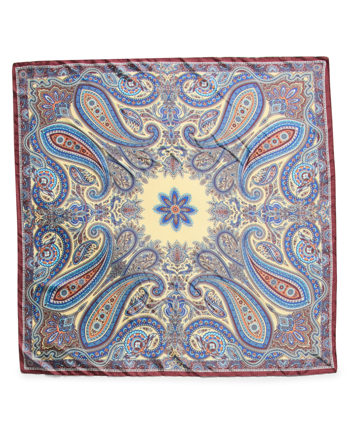 Click here for Steve Madden Vintage-Inspired Paisley Printed Squa... prices