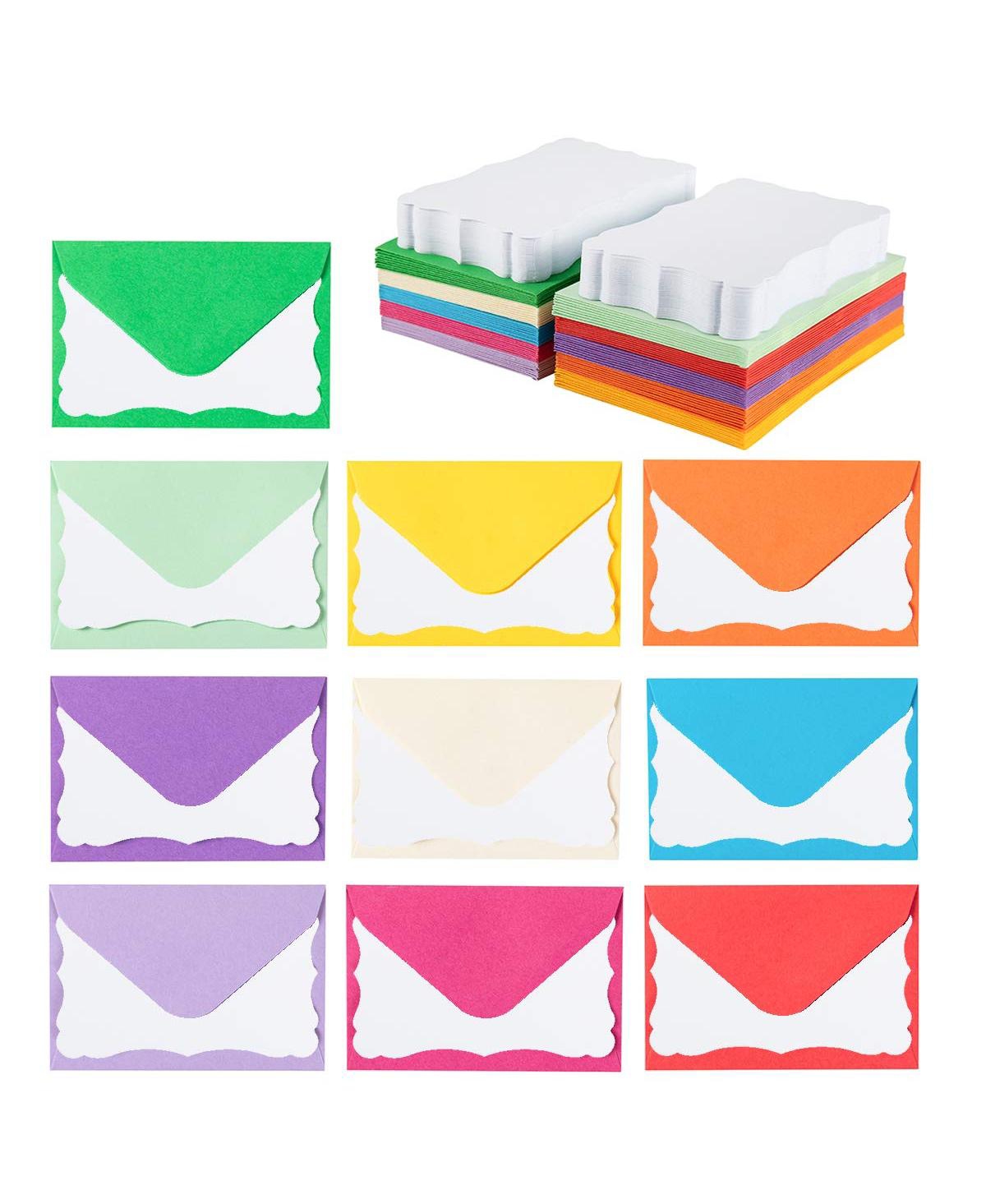 Click here for Gnuadz Mini Envelopes Blank Note Cards Self-adhesi... prices