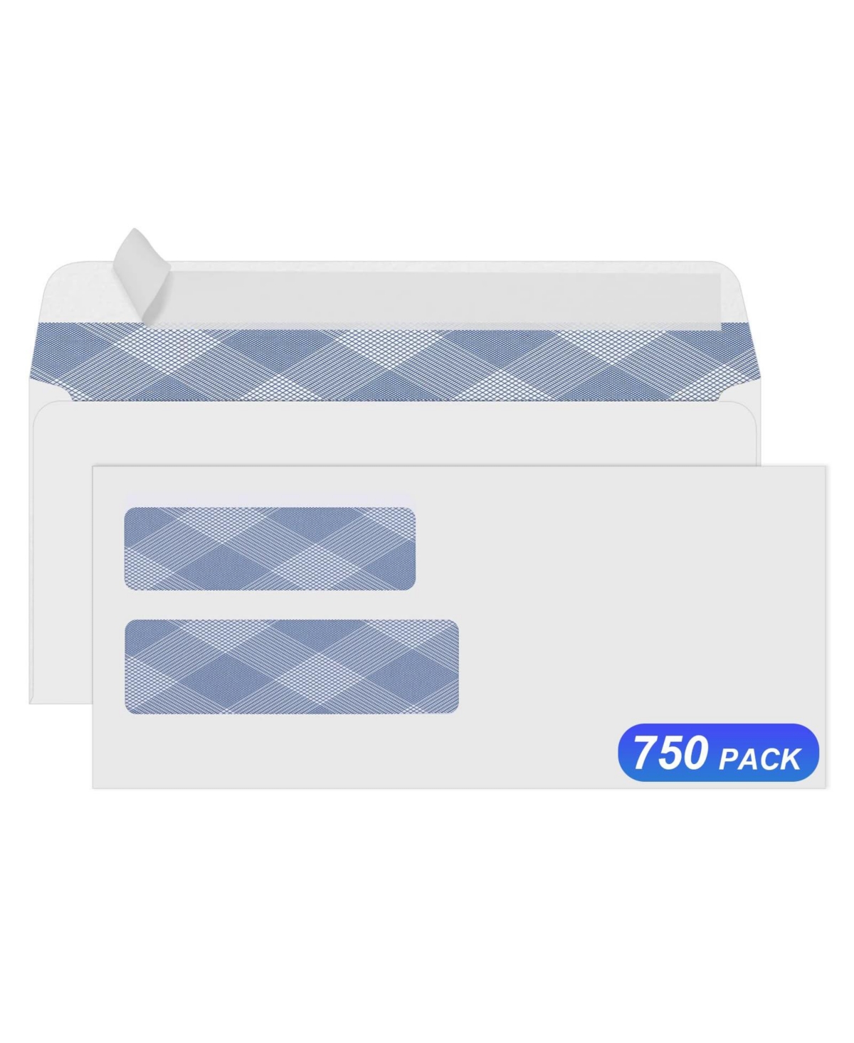 Click here for Gnuadz Security Envelopes Self-Seal Double Window... prices