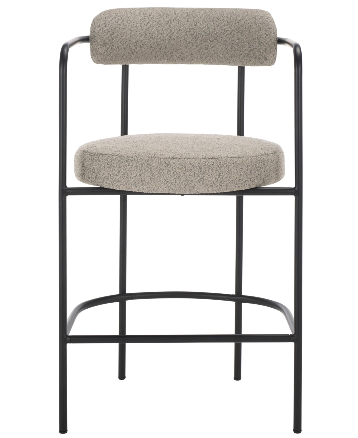 Click here for Safavieh Andrean Arm Counter Stool - Grey / black prices