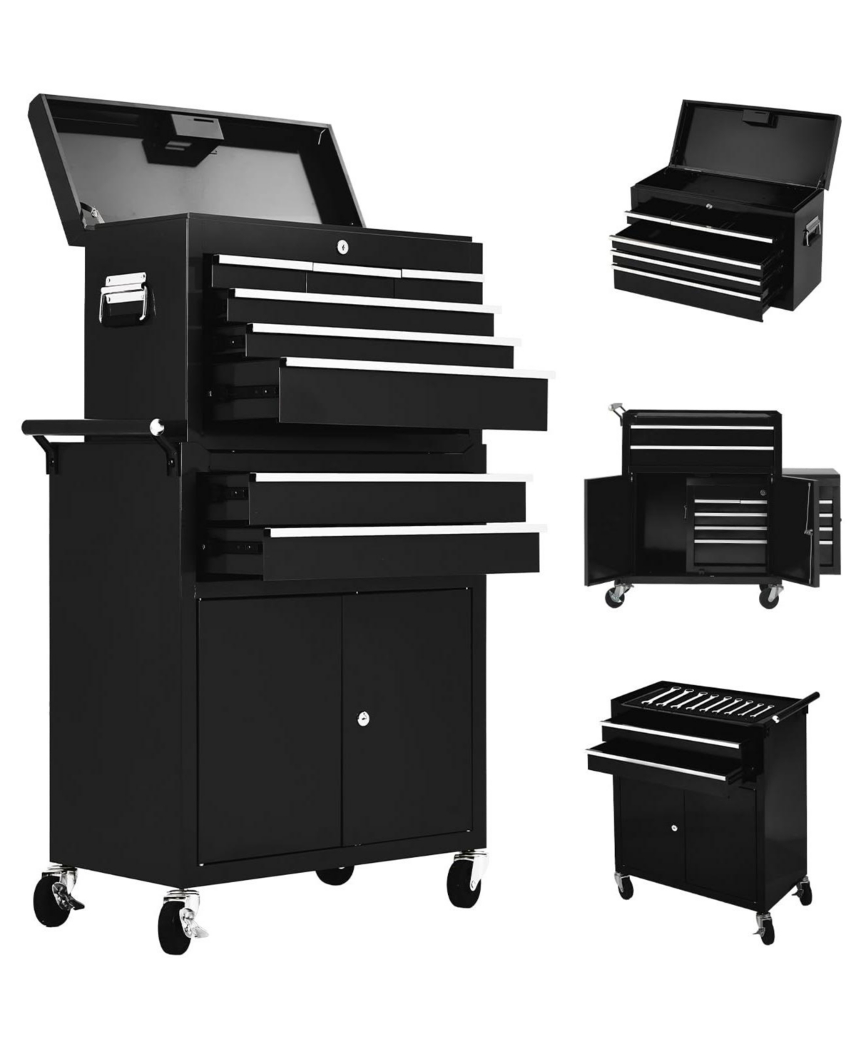 Click here for Gaomon 2-in-1 8-Drawer Rolling Tool Chest and Cabi... prices