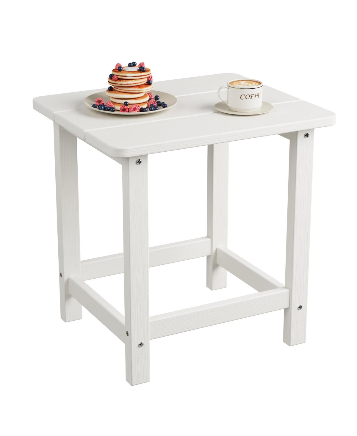 Click here for GarveeLife Square Hdpe Outdoor Side Table - Durabl... prices