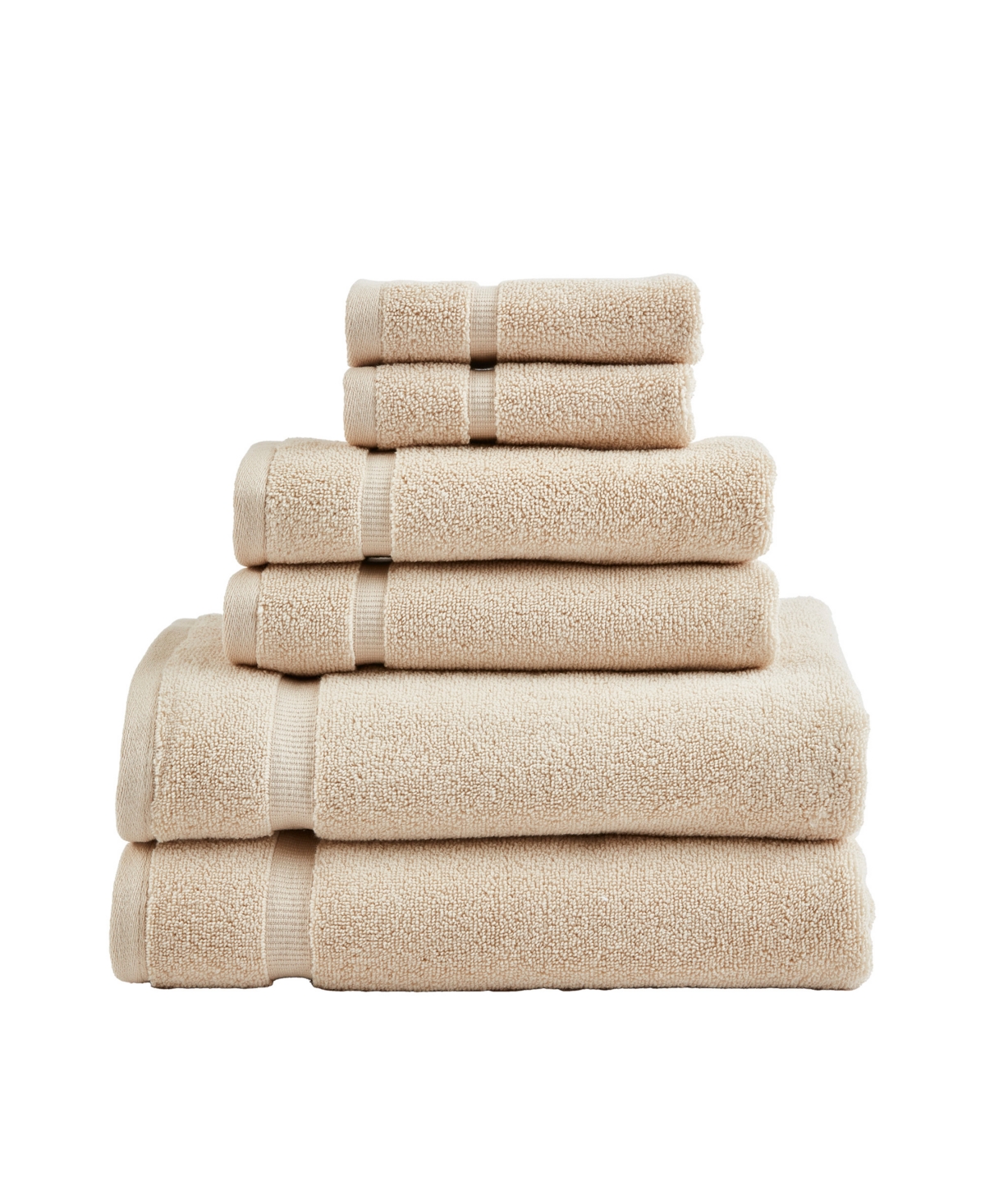 Click here for Splendid Supersoft 6-Pc. Cotton  Towel Set - Parch... prices