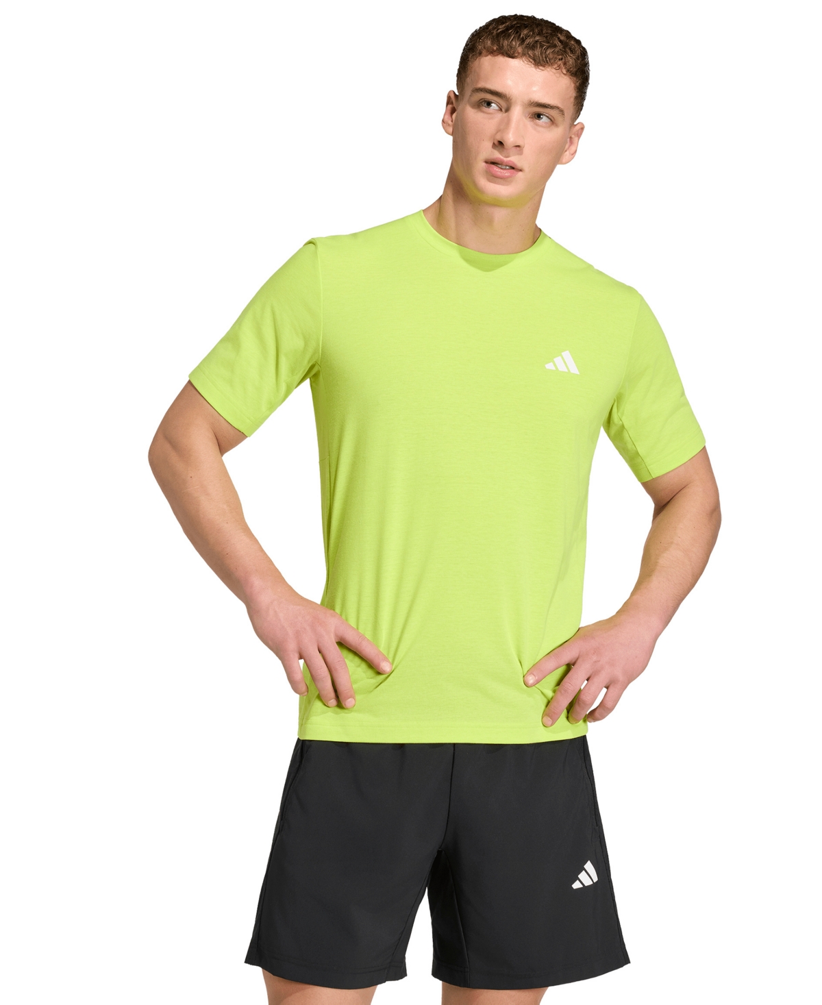 Click here for adidas Mens Workout Essentials Crewneck T-Shirt -... prices