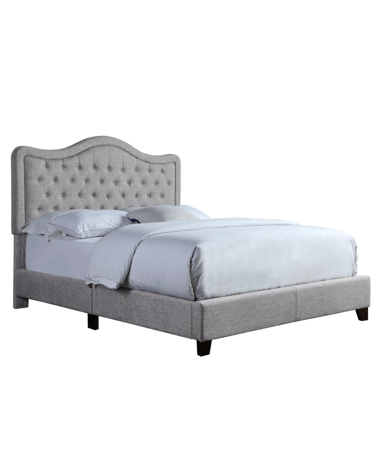 Click here for Boyel Living Modern Upholstered Bed Frame with Cur... prices