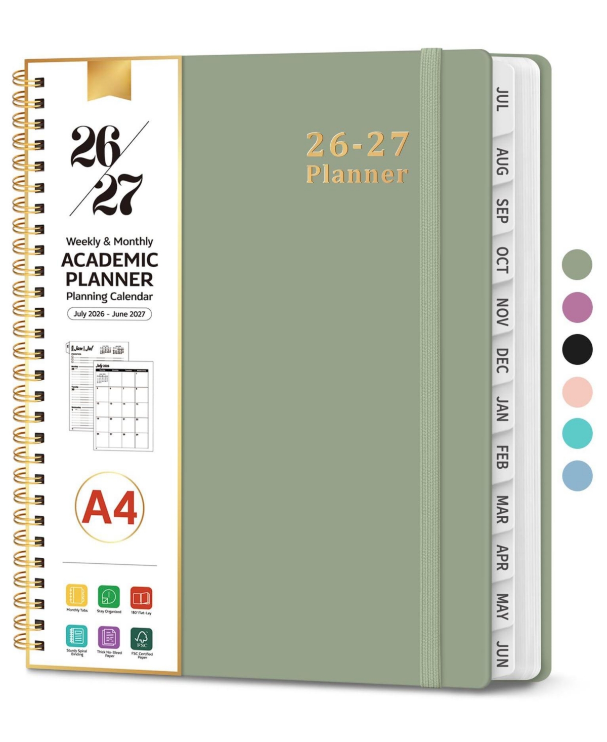 Click here for Gnuadz Planner 2026-2027 Academic Weekly Monthly H... prices