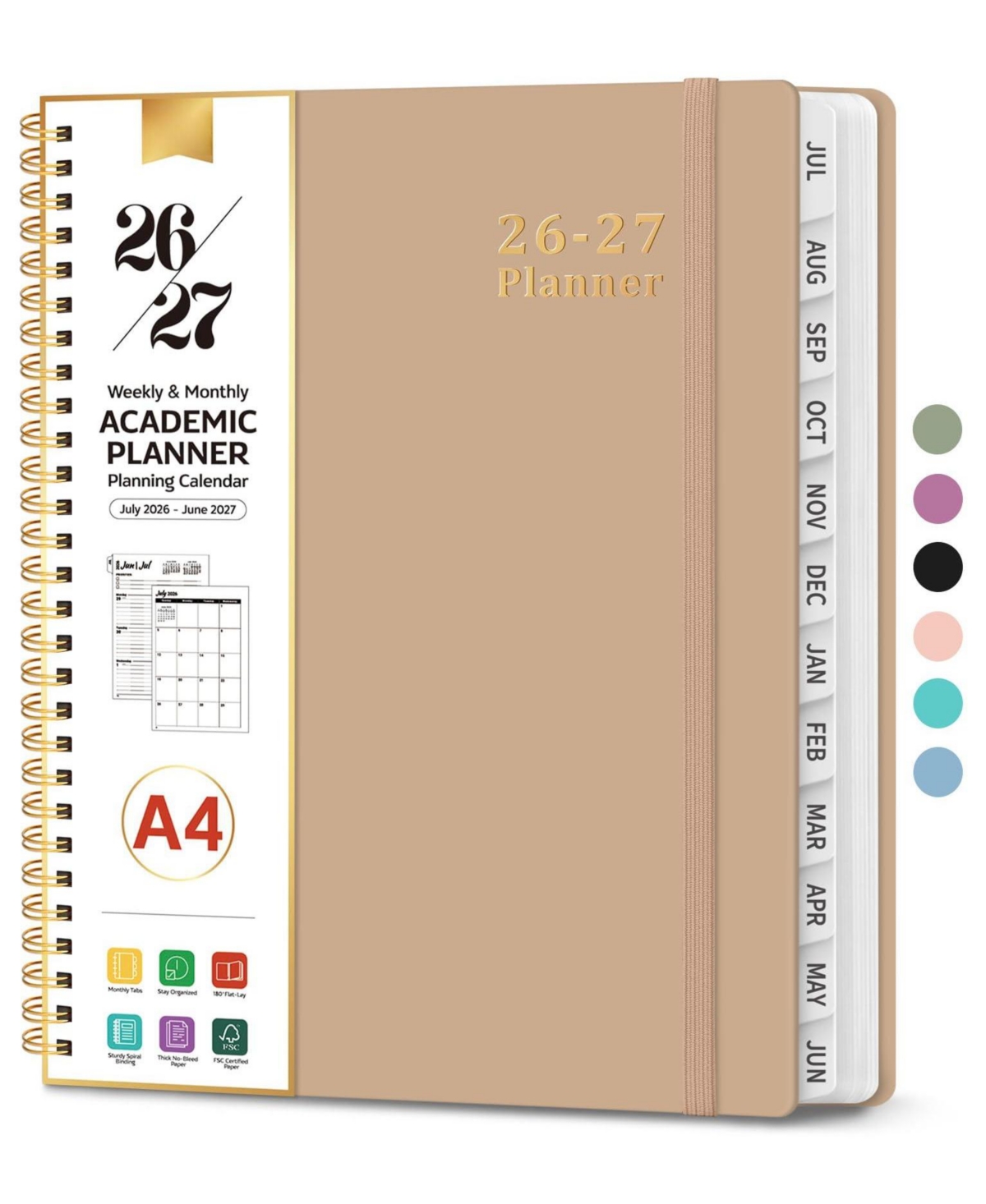 Click here for Gnuadz Planner 2026-2027 Academic Weekly Monthly H... prices