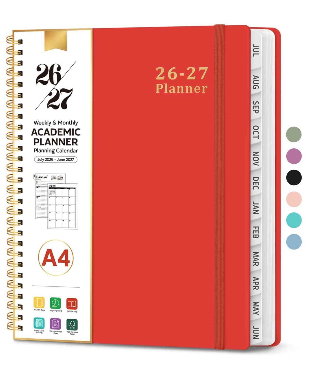 Click here for Gnuadz Planner 2026-2027 Academic Weekly Monthly H... prices