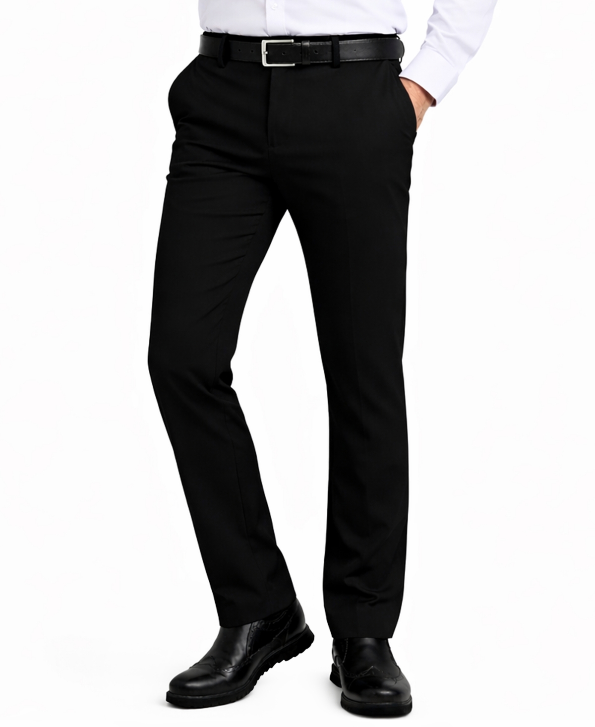 Click here for Galaxy By Harvic Mens Slim-Fit Woven Stretch Pants... prices