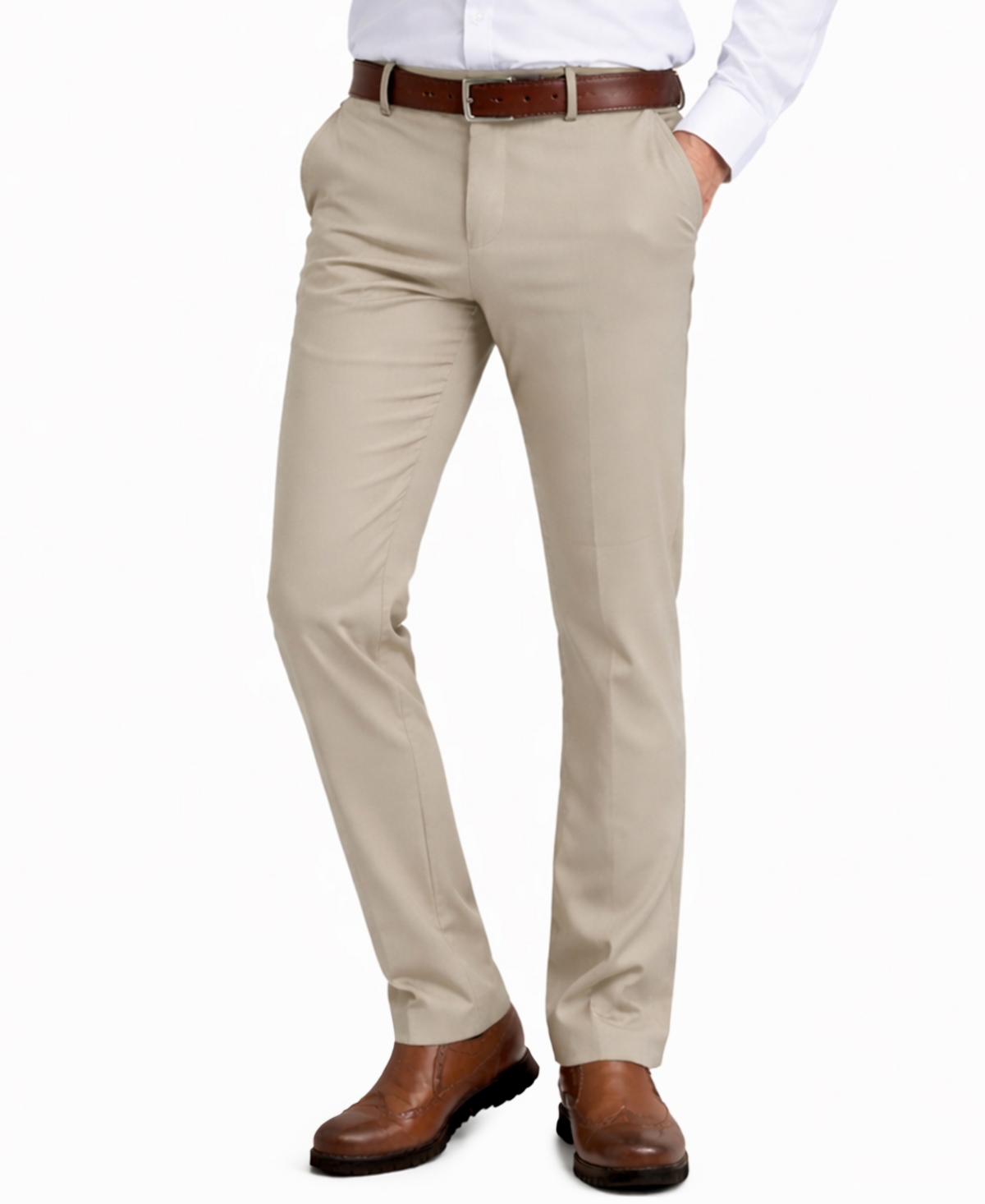 Click here for Galaxy By Harvic Mens Slim-Fit Woven Stretch Pants... prices