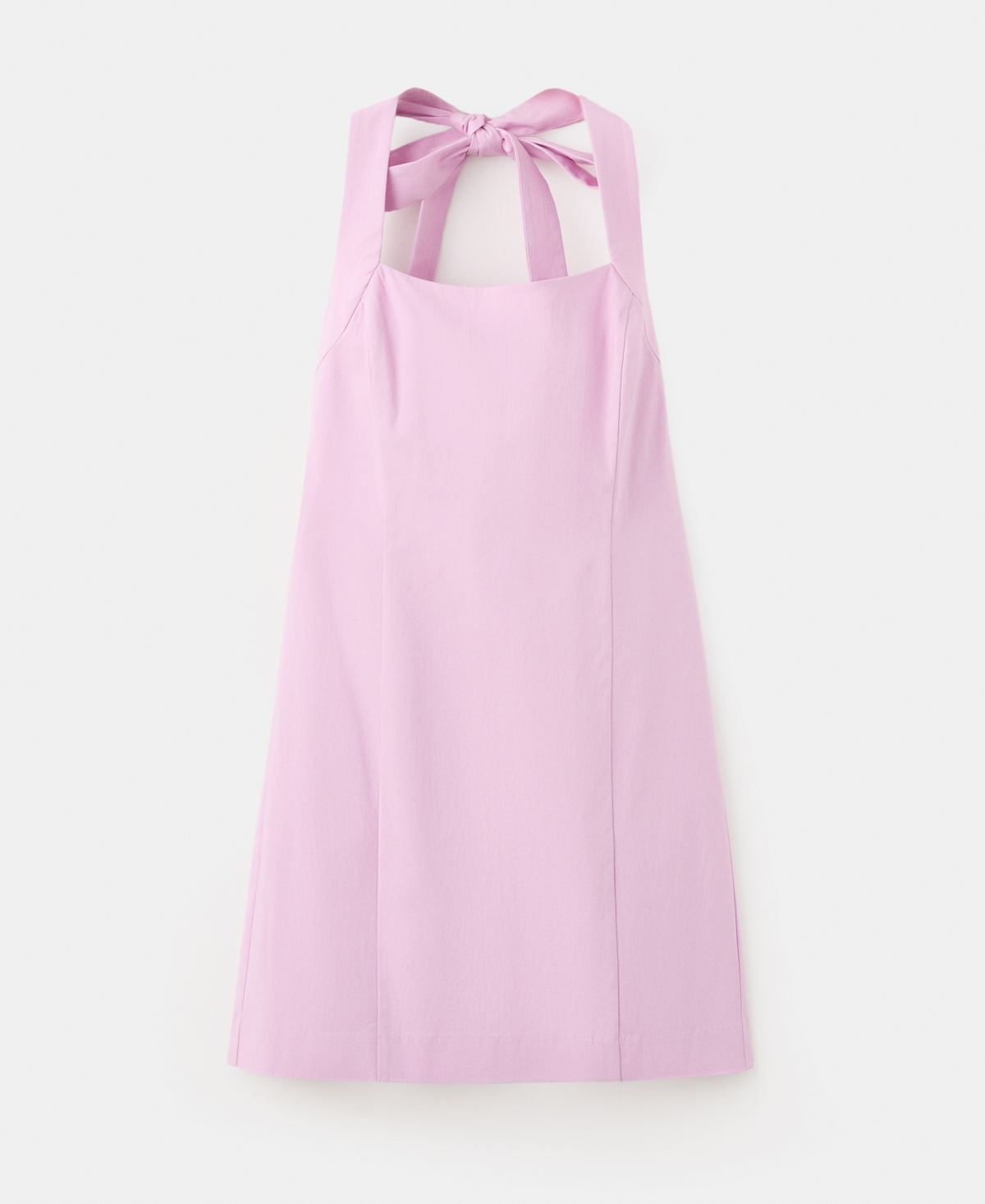 Click here for Mango Womens Short Halter Dress - Light  Pastel Pu... prices