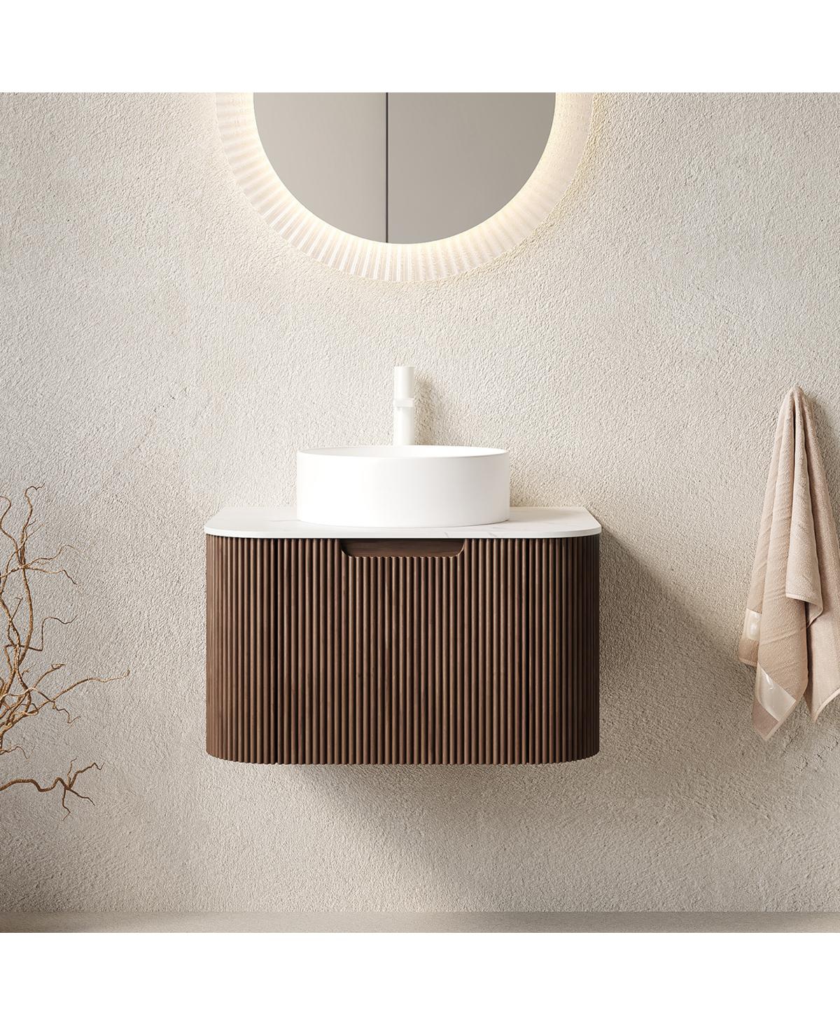 Click here for Sillysis Wall Mounted Bathroom Vanity with Sintere... prices