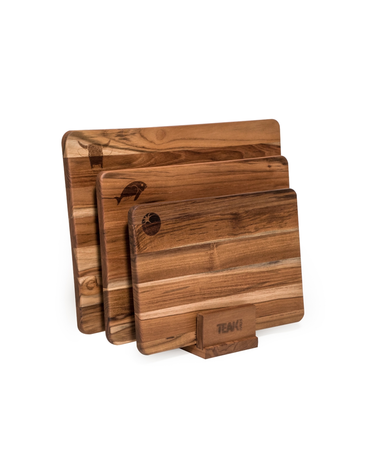 Click here for Teakhaus Essential Kitchen Boards With Display Sta... prices