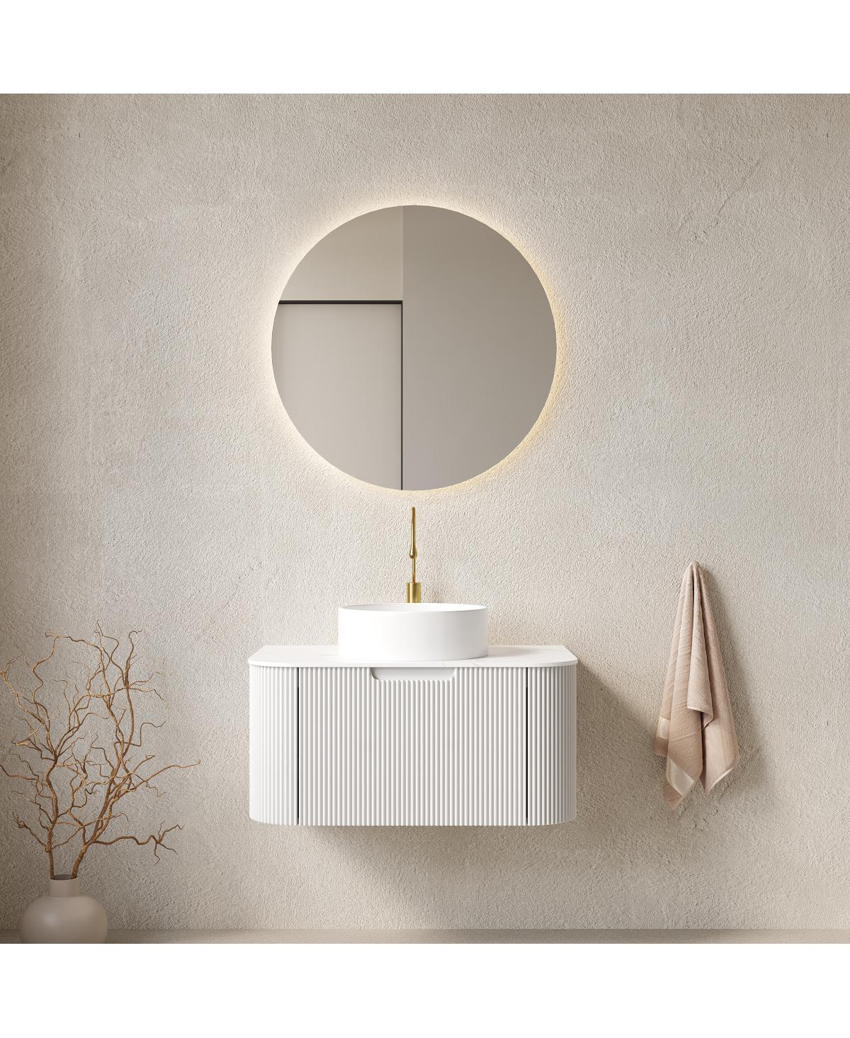 Click here for Sillysis Wall Mounted Bathroom Vanity with Sintere... prices