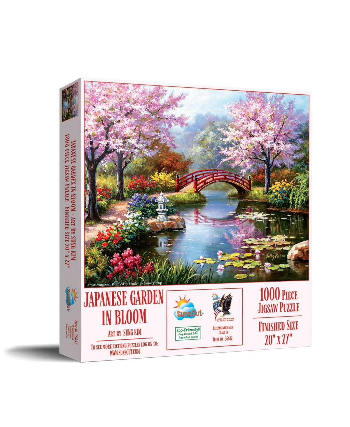 Click here for SunsOut Japanese Garden in Bloom 1000 piece Jigsaw... prices