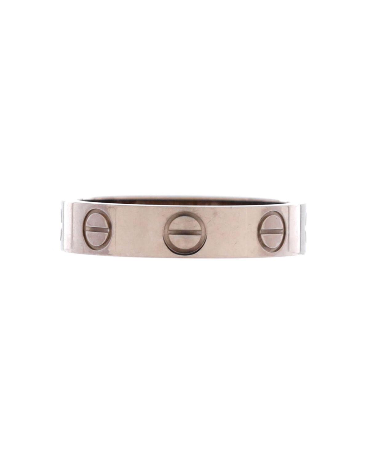 Click here for Pre-Owned Cartier Love Wedding Band Ring - 18k whi... prices