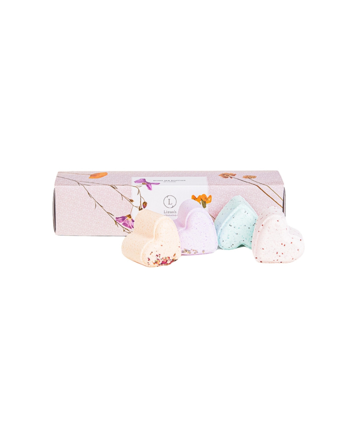 Click here for Lizush Cbd Heart-Shaped Shower Steamers Gift Set prices