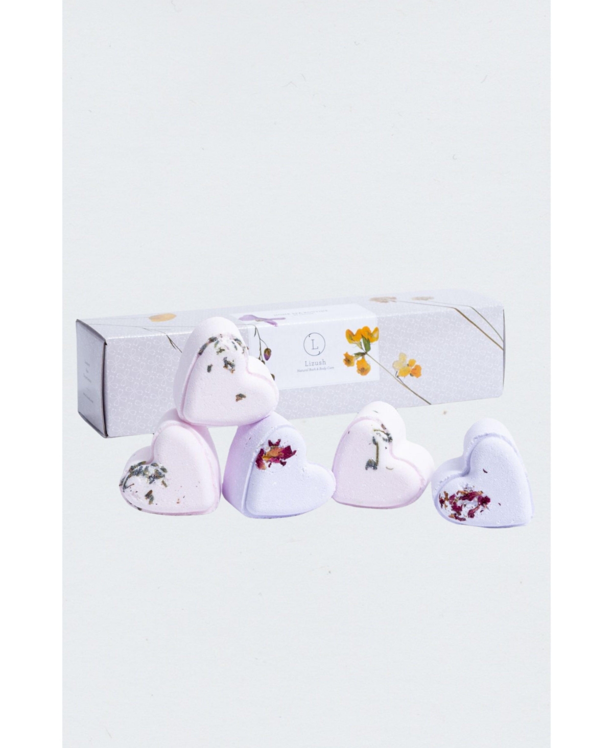 Click here for Lizush Set of 5 Heart Shaped Shower Steamers Gift... prices