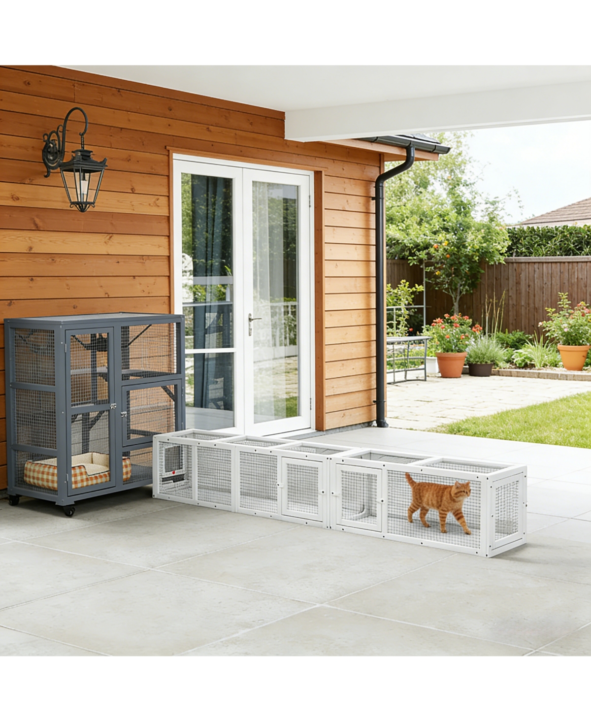 Click here for Aostirmotor Multifunctional Cat Tunnel & Play Cage... prices