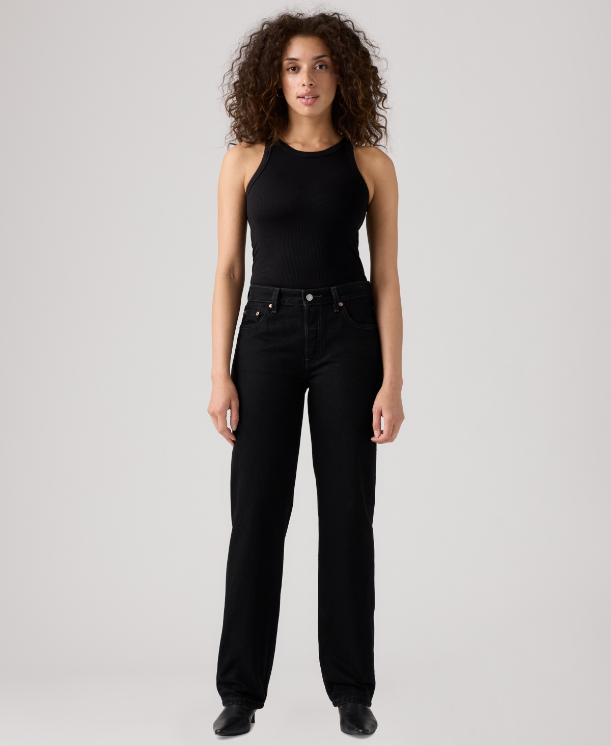 Click here for Levis Premium Womens 501 90s Mid-Rise Straight-Fit... prices