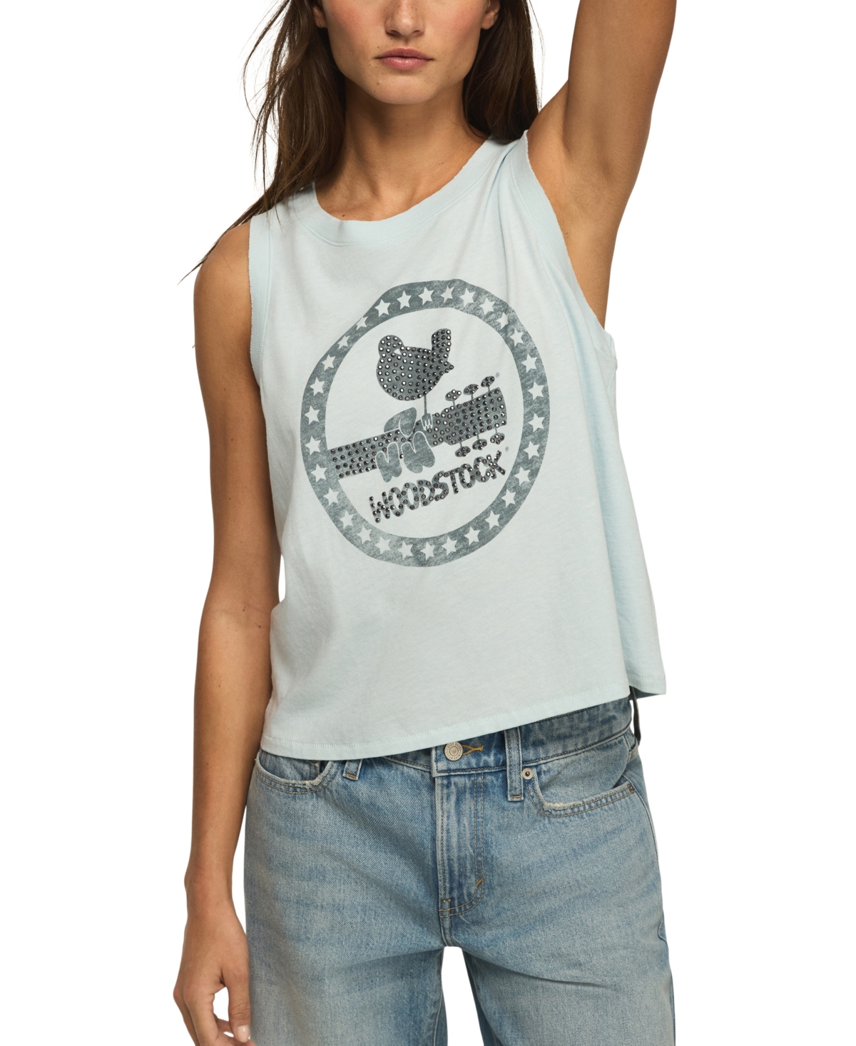 Click here for Lucky Brand Womens Woodstock Muscle Sleeveless Tan... prices
