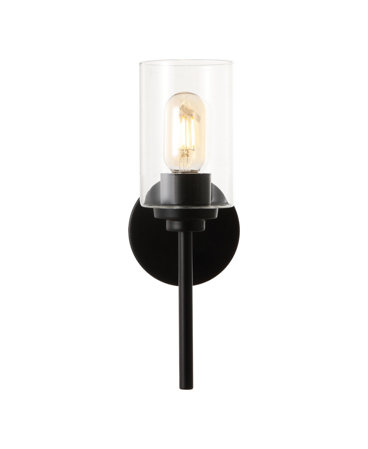 Click here for Juno 13 1-Light Farmhouse Industrial Metal/Glass C... prices