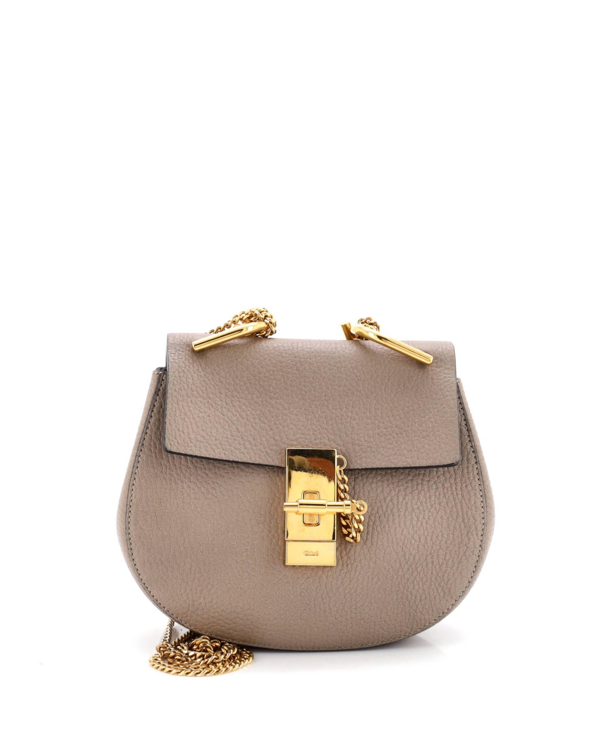 Click here for Pre-Owned Chloe Mini Drew Crossbody Bag Leather -... prices