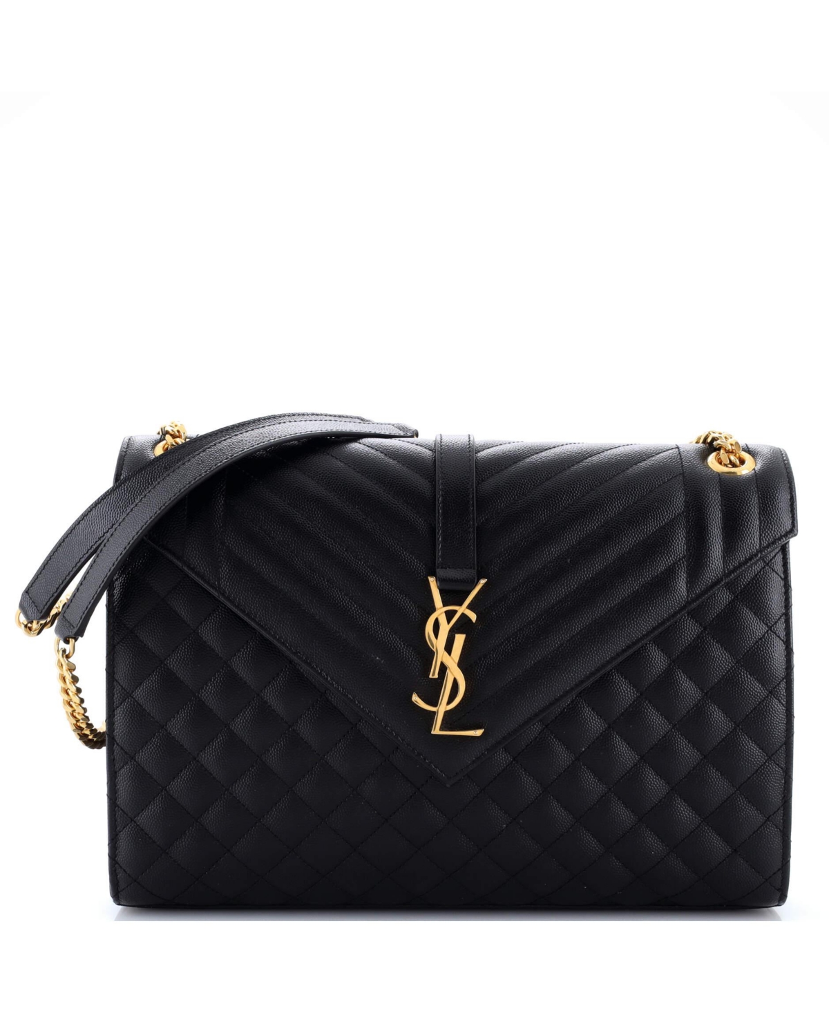 Click here for Pre-Owned Saint Laurent Large Classic Monogram Env... prices