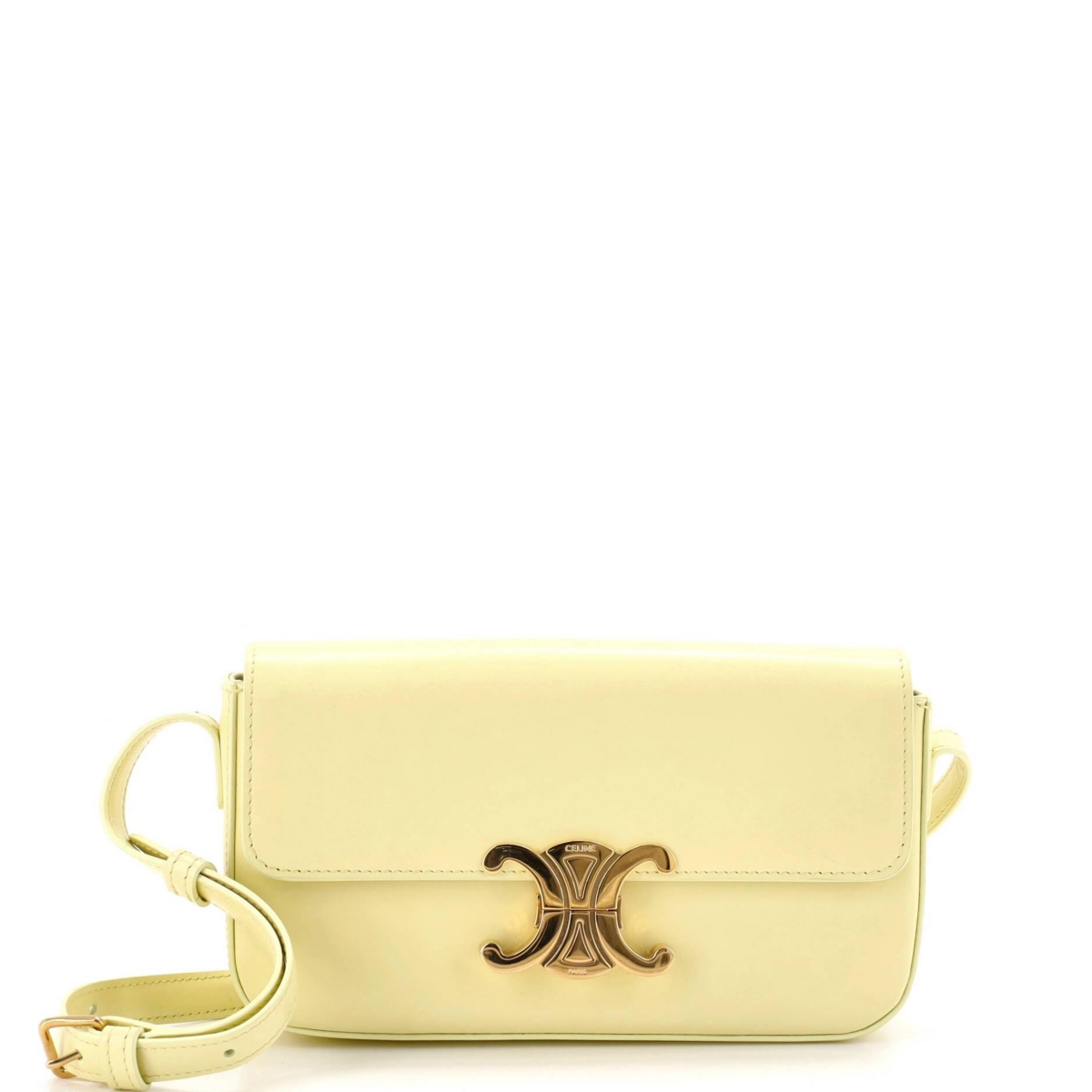 Click here for Pre-Owned Celine Triomphe East-West Shoulder Bag S... prices