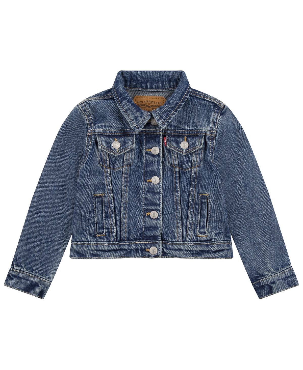 Click here for Levis Girls 4-6X Denim Trucker Jacket - Bristol prices