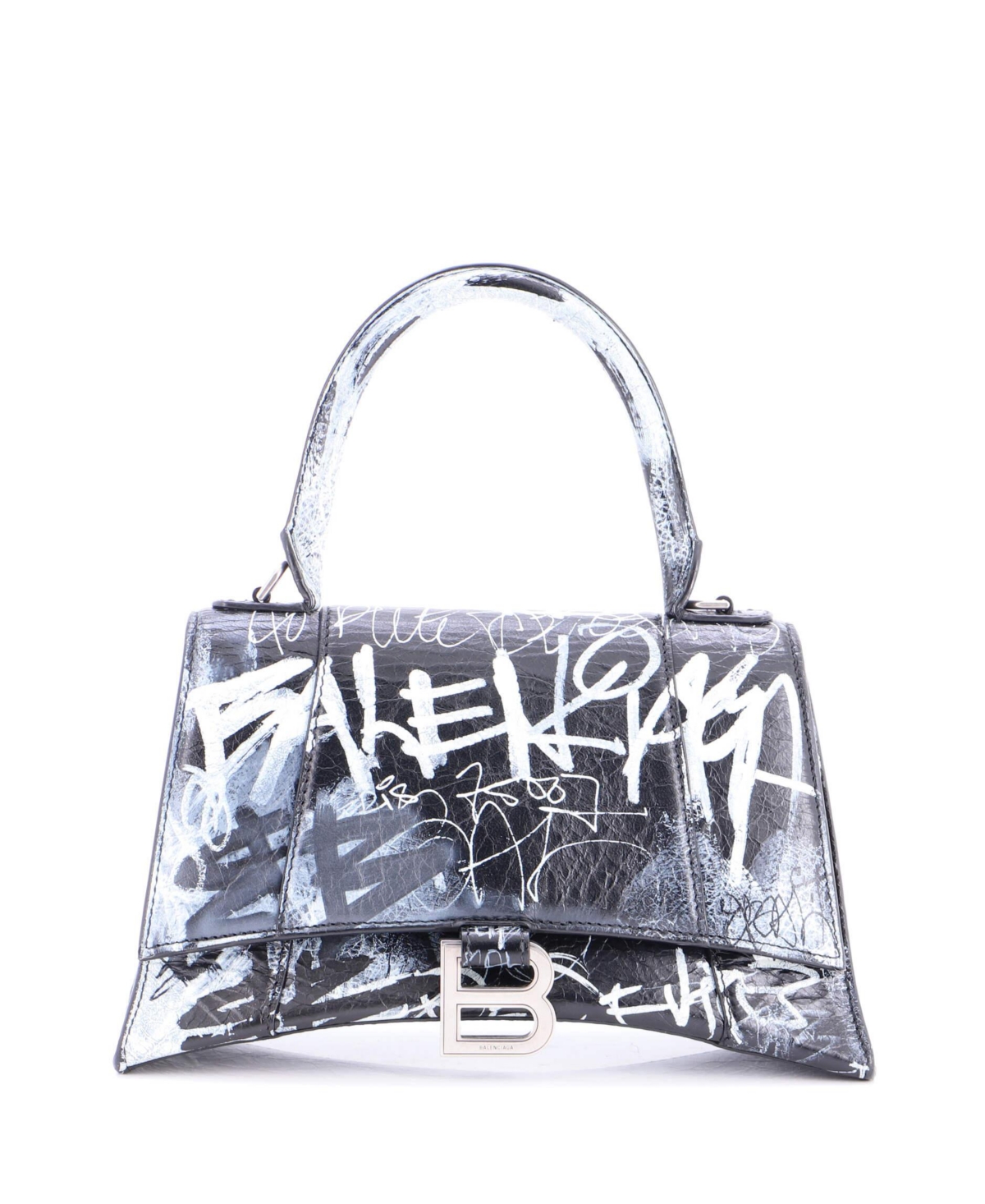 Click here for Pre-Owned Balenciaga Small Graffiti Hourglass Top... prices