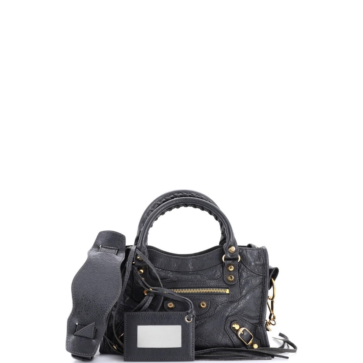 Click here for Pre-Owned Balenciaga Mini City Classic Studs Bag L... prices
