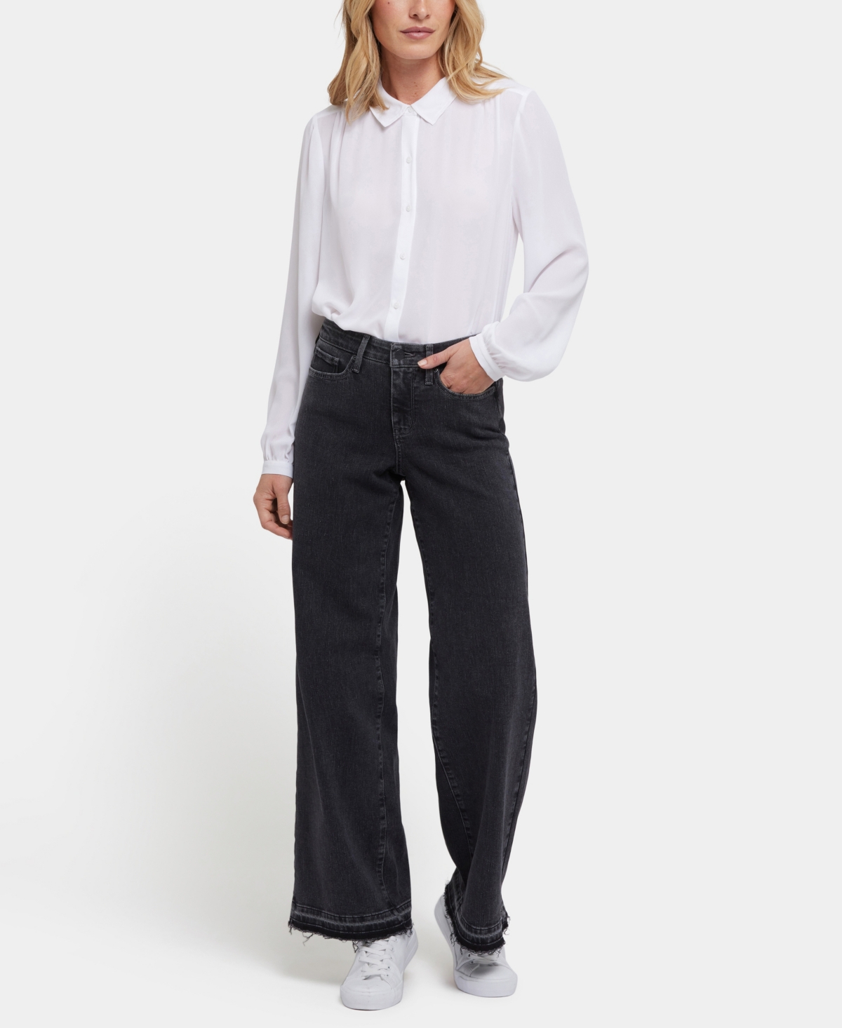 Click here for Nydj Womens Teresa Wide-Leg Jeans with Released He... prices