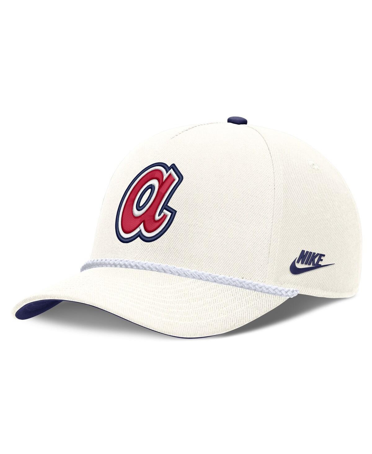 Click here for Nike Mens Cream Atlanta Braves Cooperstown Rise Ad... prices