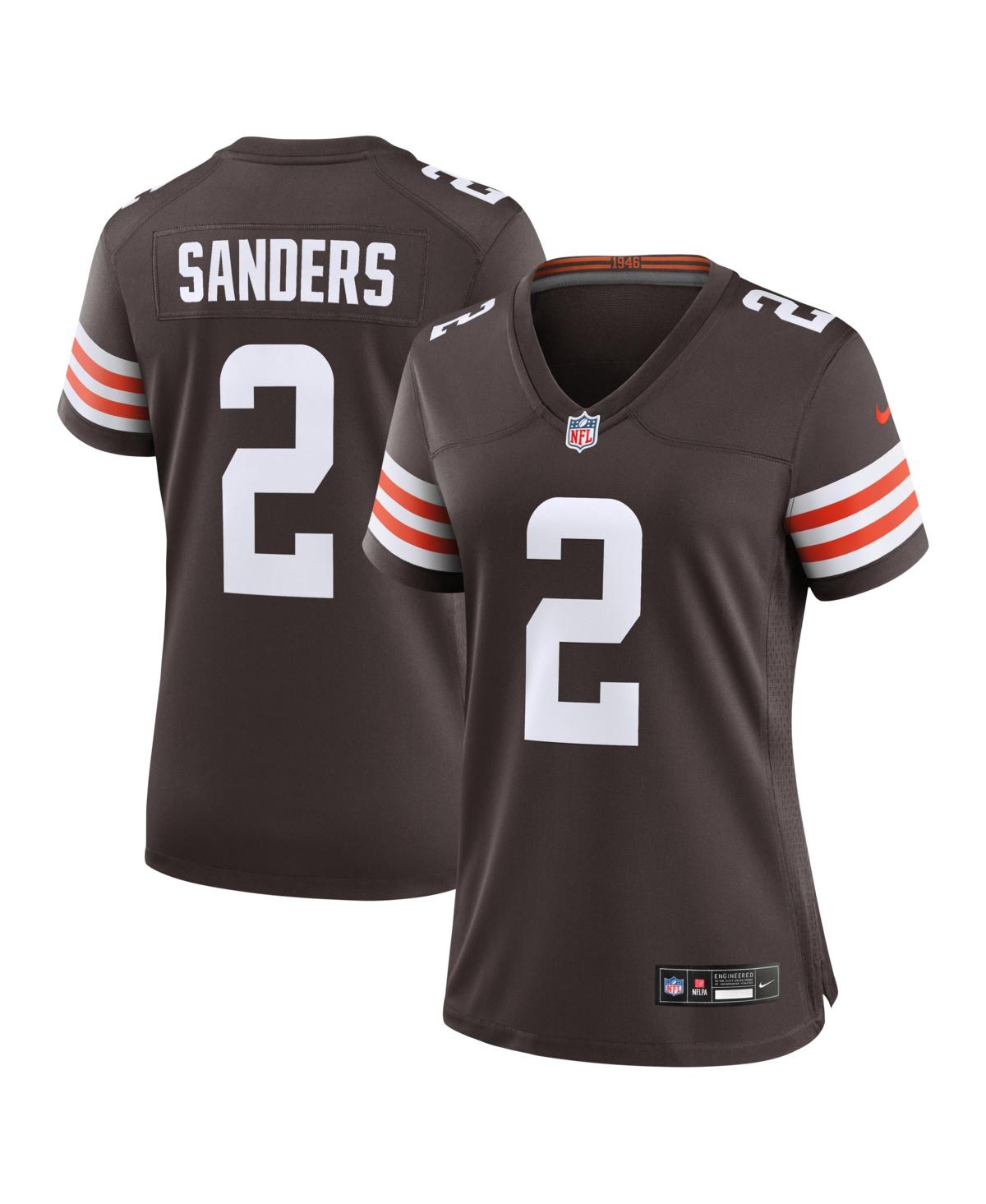 Click here for Nike Womens Shedeur Sanders Brown Cleveland Browns... prices