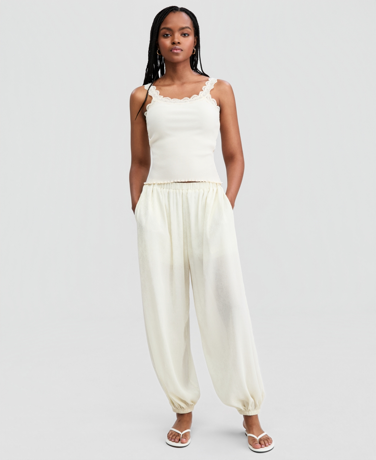 Click here for And Now This Womens Pull-On Balloon Pants  Macys E... prices