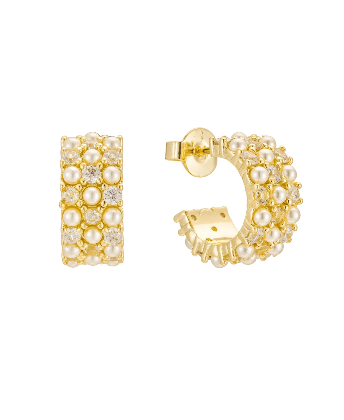 Click here for Untamed Petals Ava Earring - Gold prices