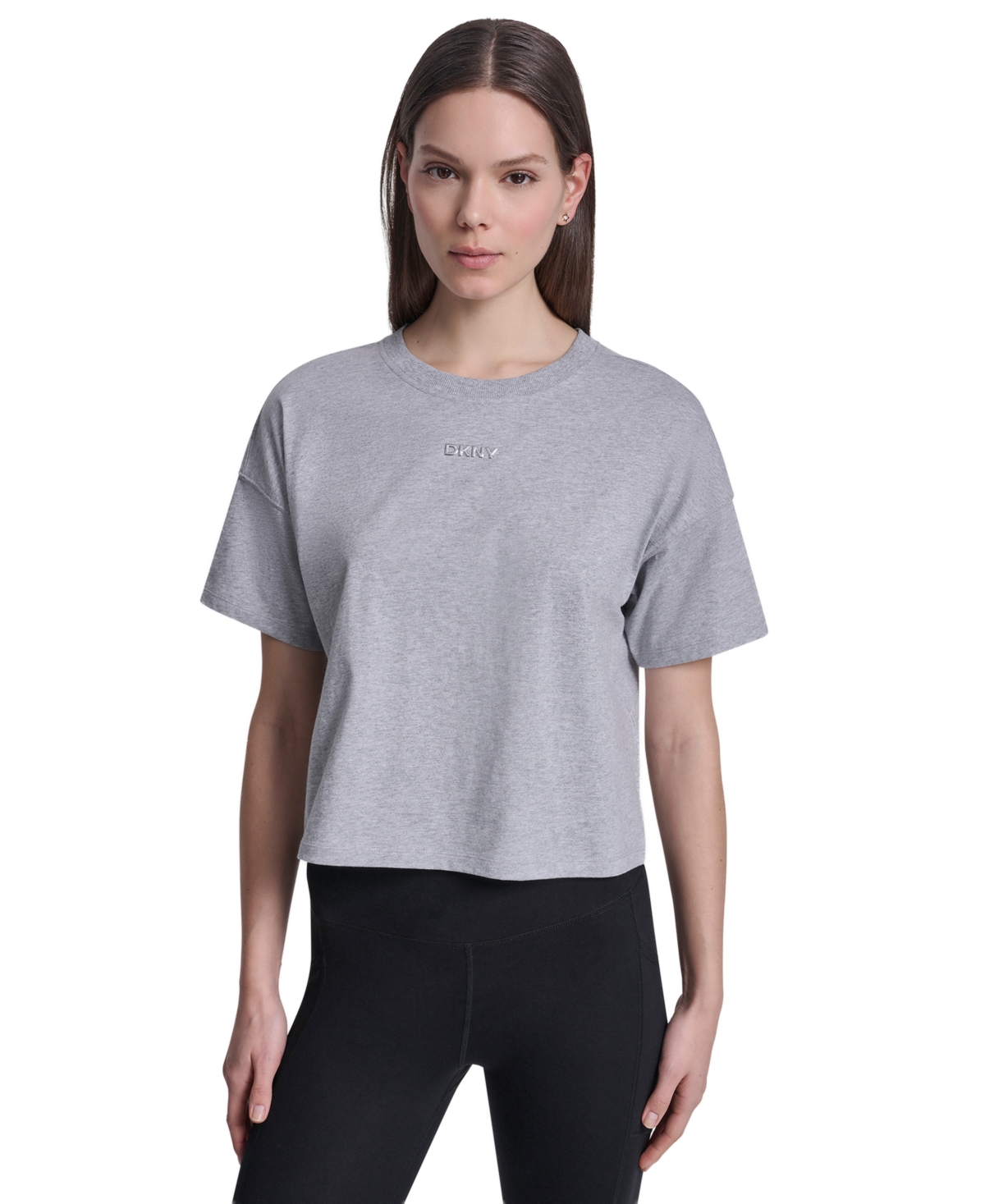 Click here for Dkny Sport Womens Metallic Bubble Logo Drop Should... prices