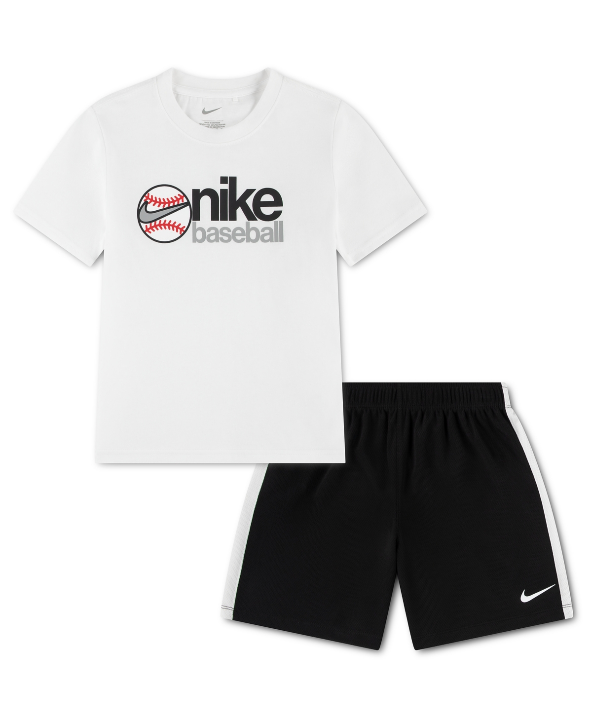 Click here for Nike Boys 4-7 Baseball T-Shirt and Shorts  2-Piece... prices