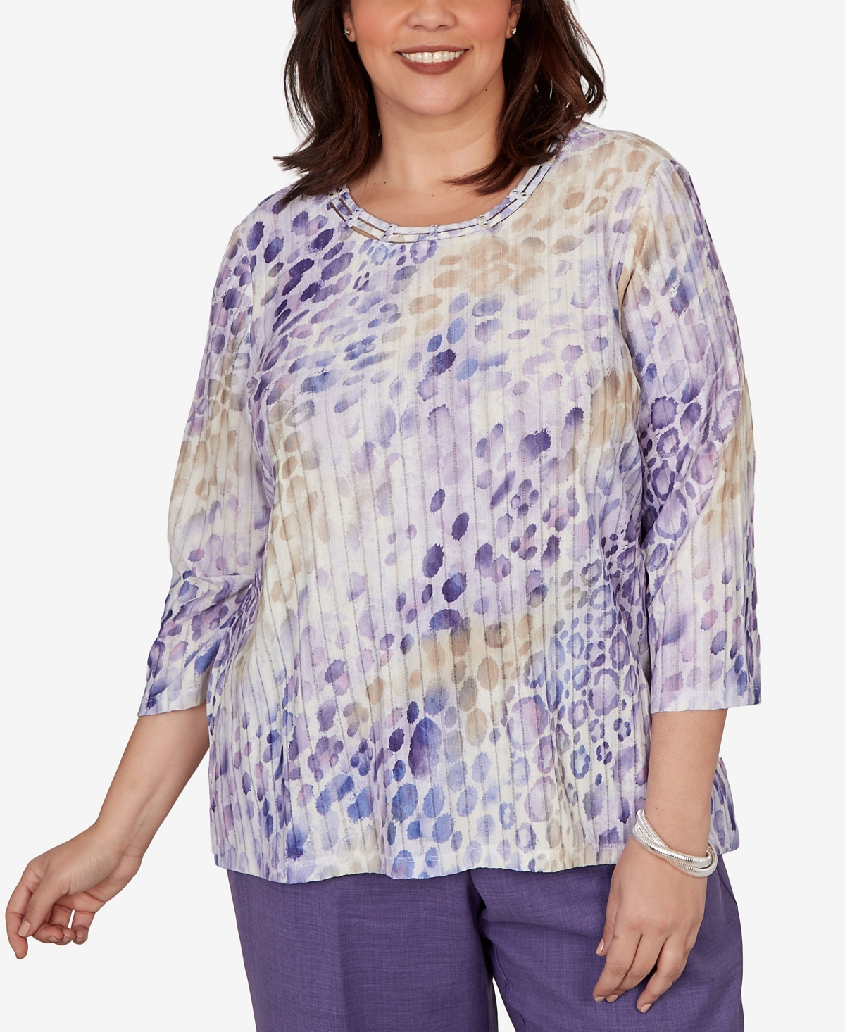 Click here for Alfred Dunner Plus Size Grand Bazaar Animal Print... prices
