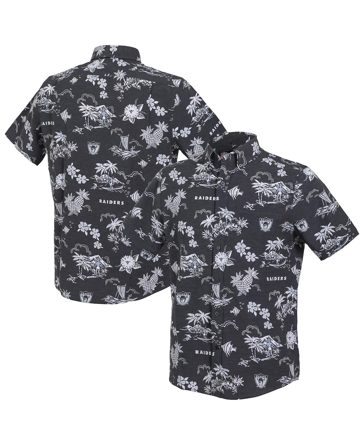 Click here for Reyn Spooner Mens Black Oakland Raiders Gridiron C... prices