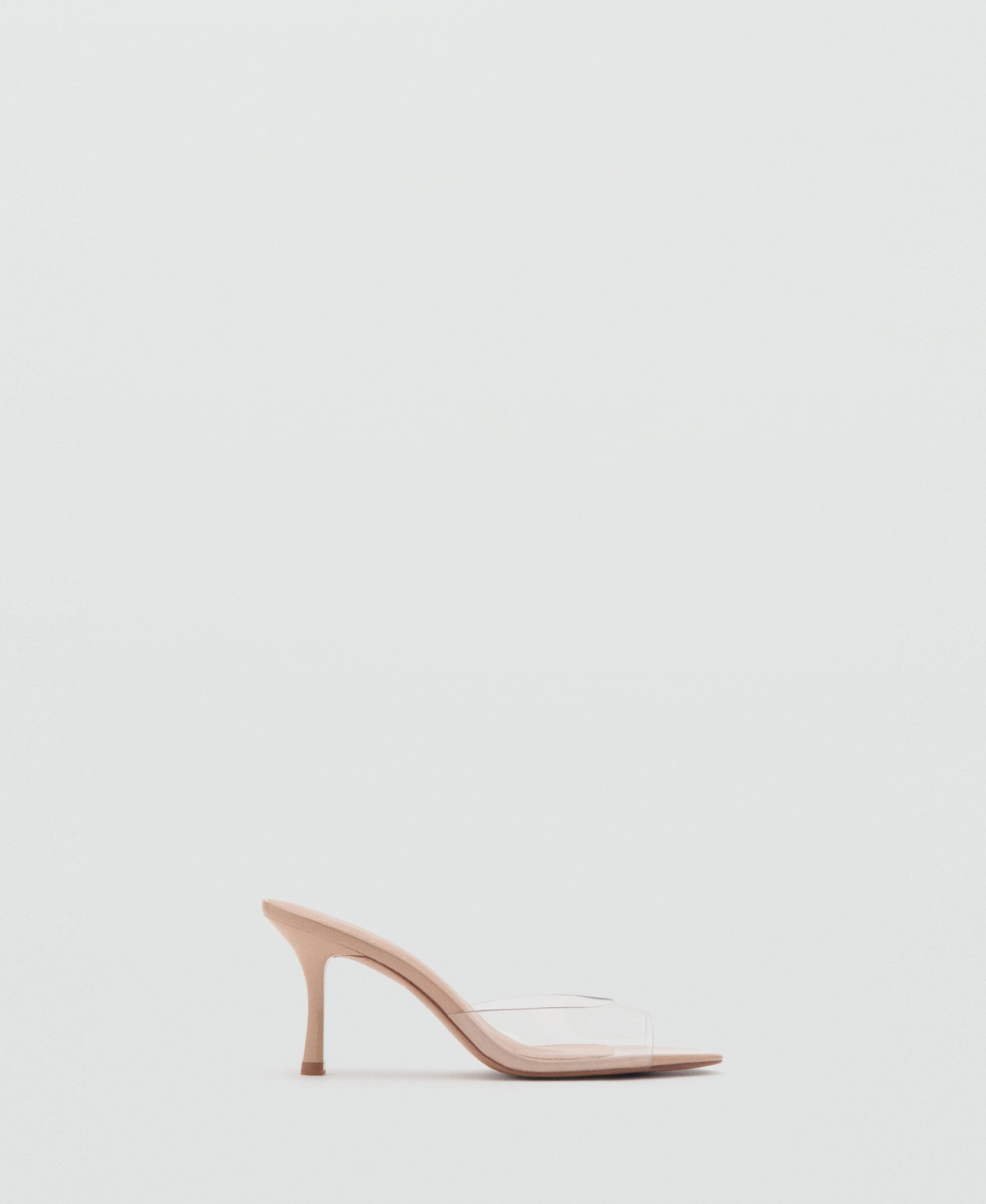 Click here for Mango Womens Pointed-Heel Sandals - Nude prices