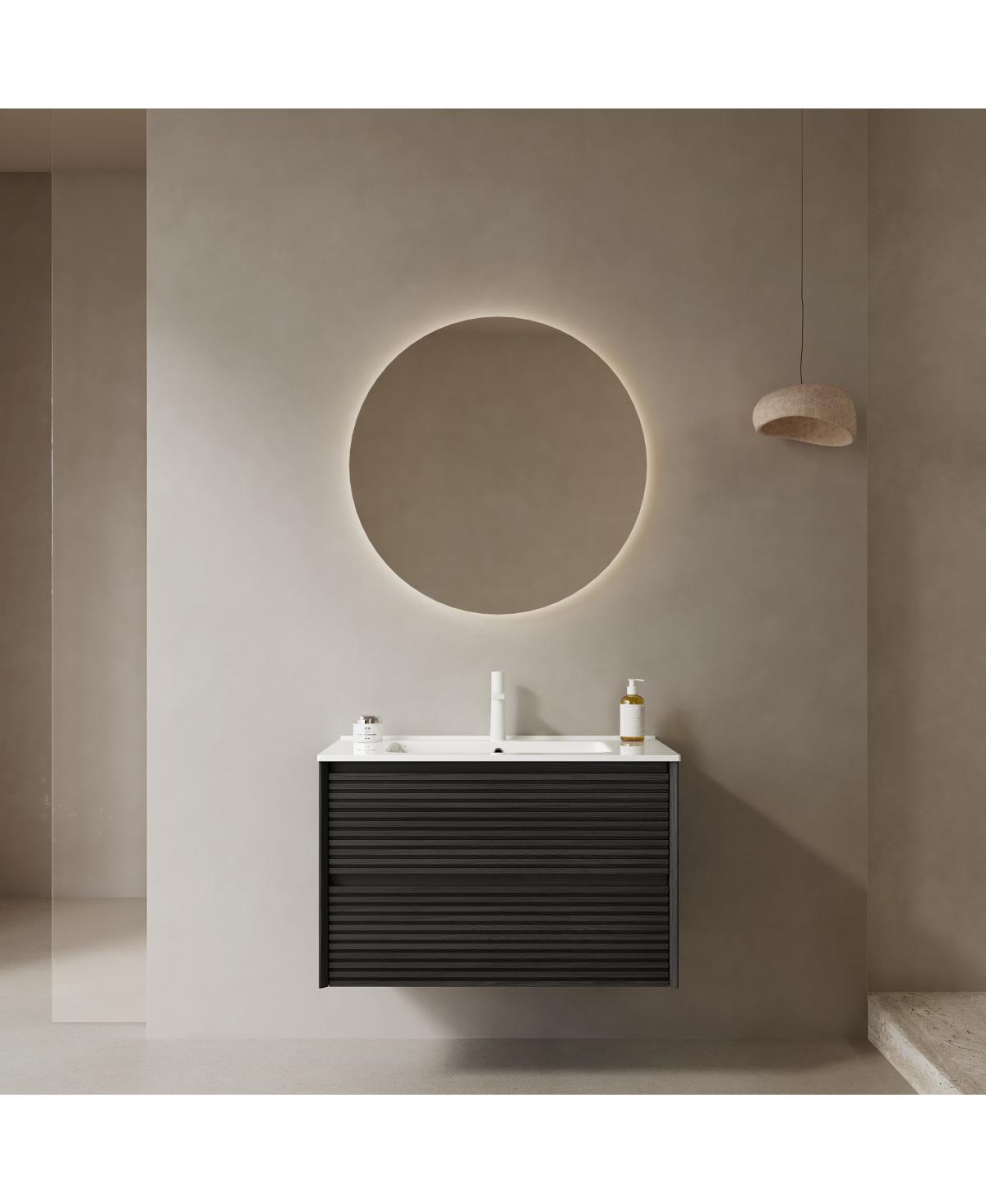 Click here for Sillysis 30 Inch Wall-Mounted Bathroom Vanity with... prices