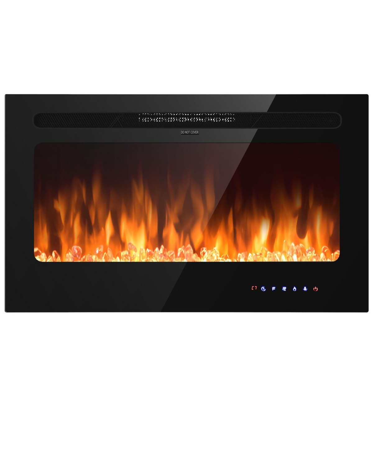 Click here for Ecooso 36 Inch Electric Fireplace Insert Wall Moun... prices