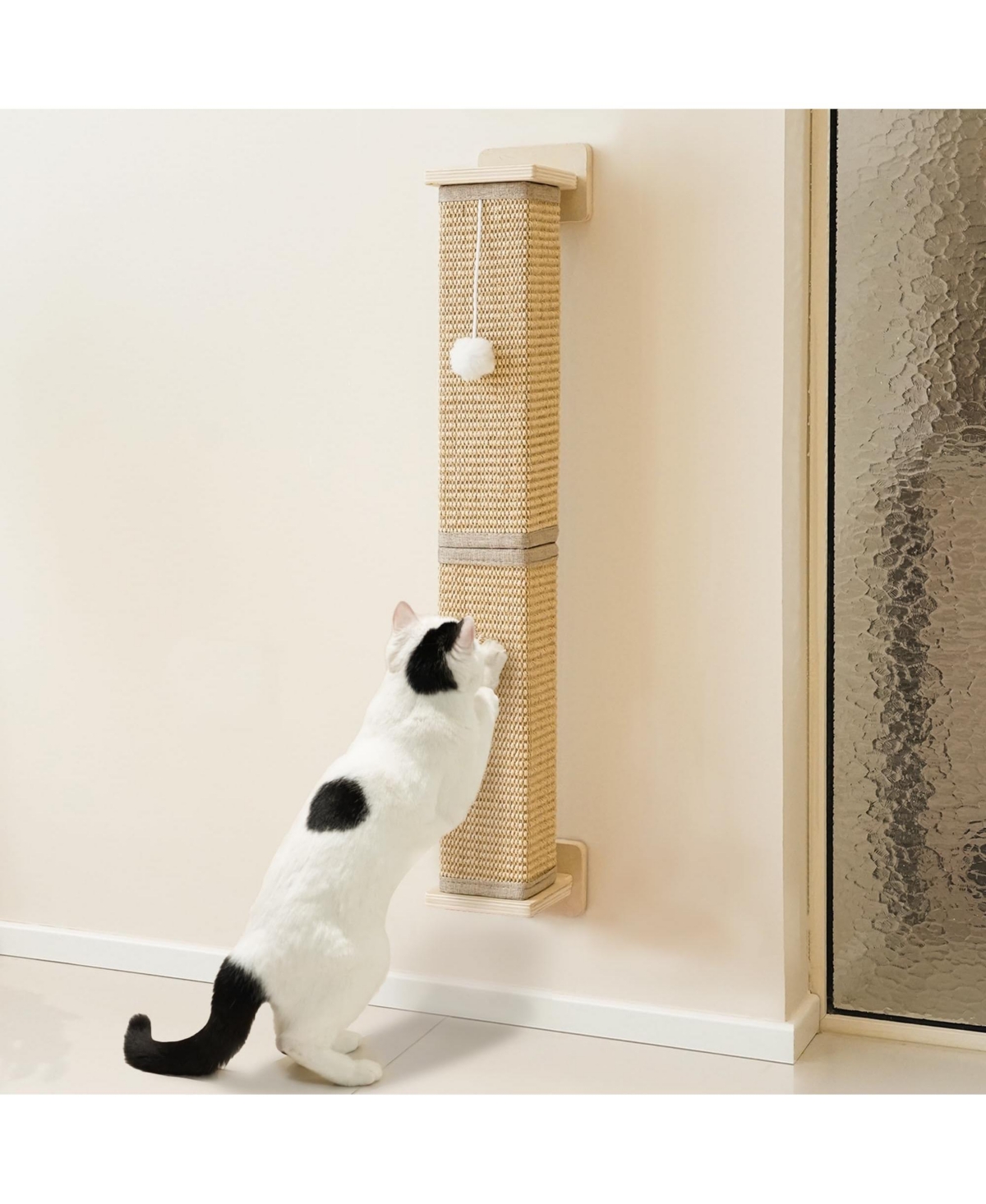 Click here for Aronkl Sisal Cat Scratcher with Ball Scratch Pad f... prices